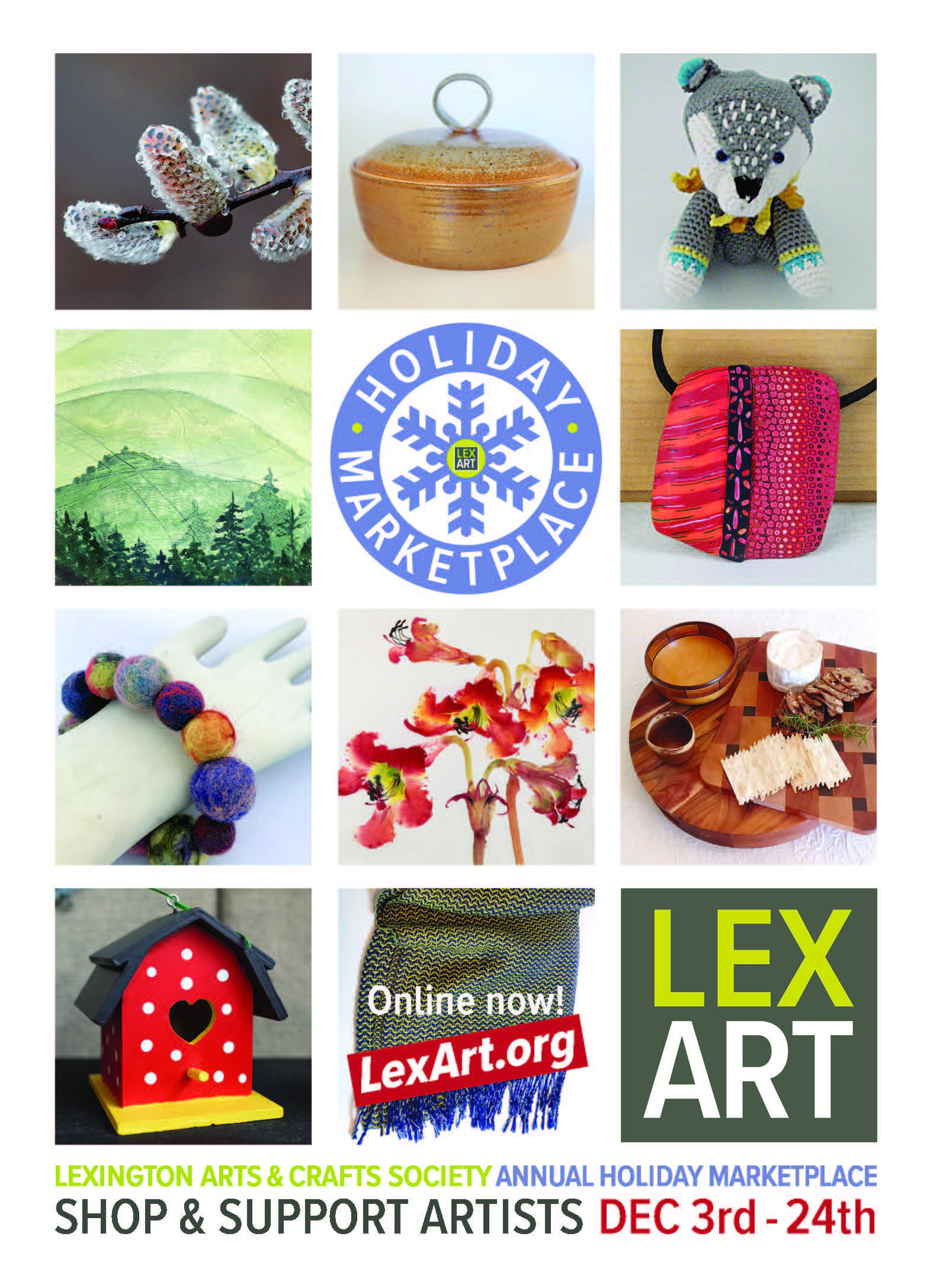 LexArt Holiday Marketplace - Artists Sunday